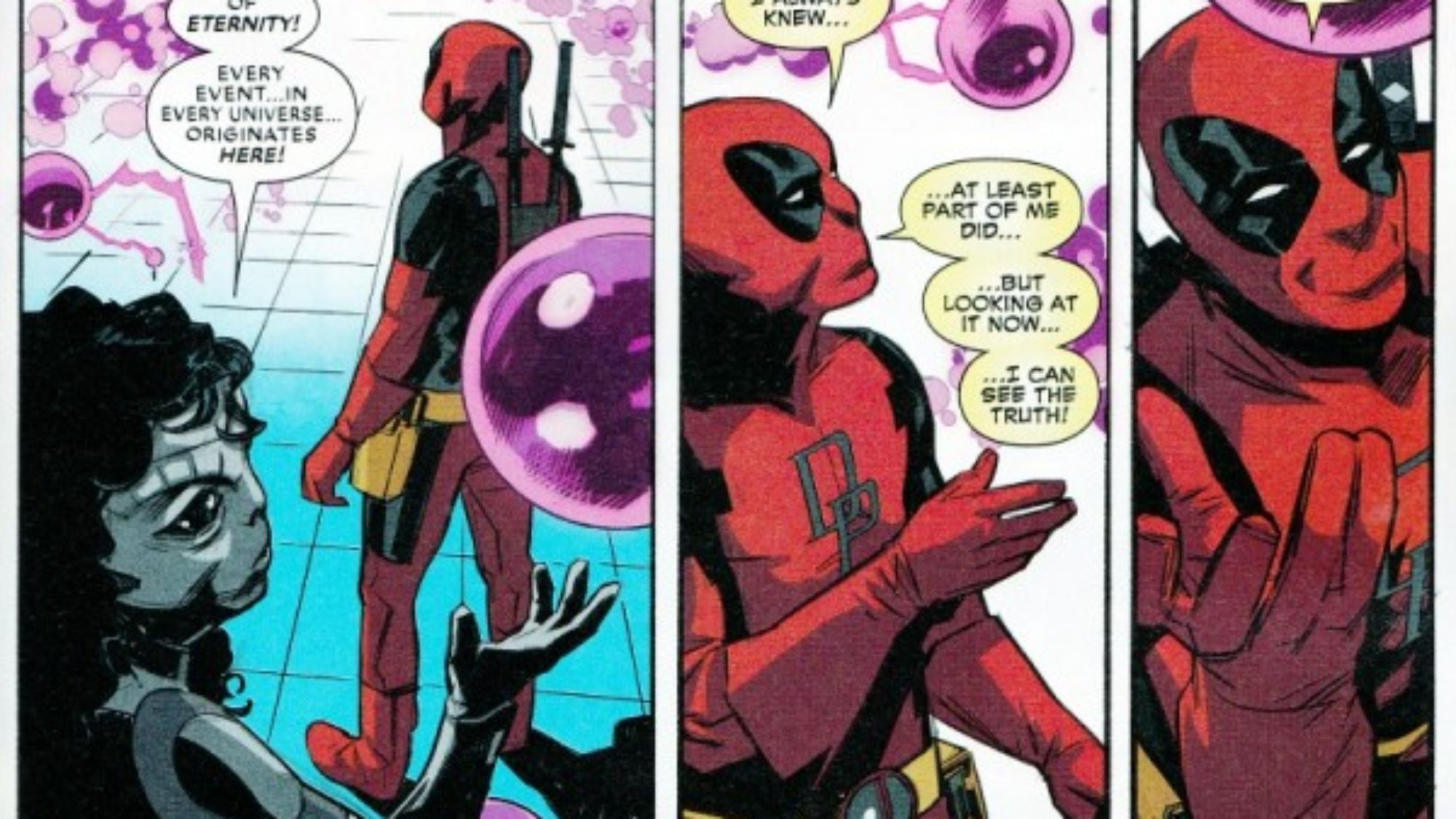 The Moment Deadpool First Broke The Fourth Wall (Secret Wars Spoilers)