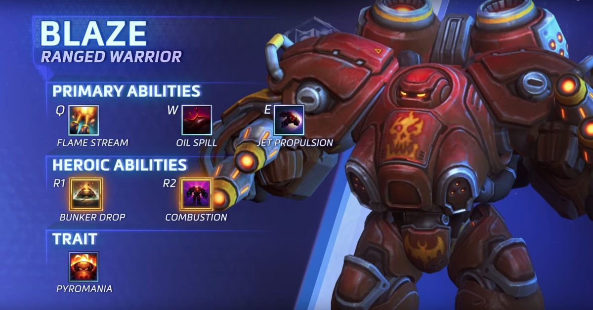 Blaze Gets a Spotlight for His Heroes of the Storm Debut