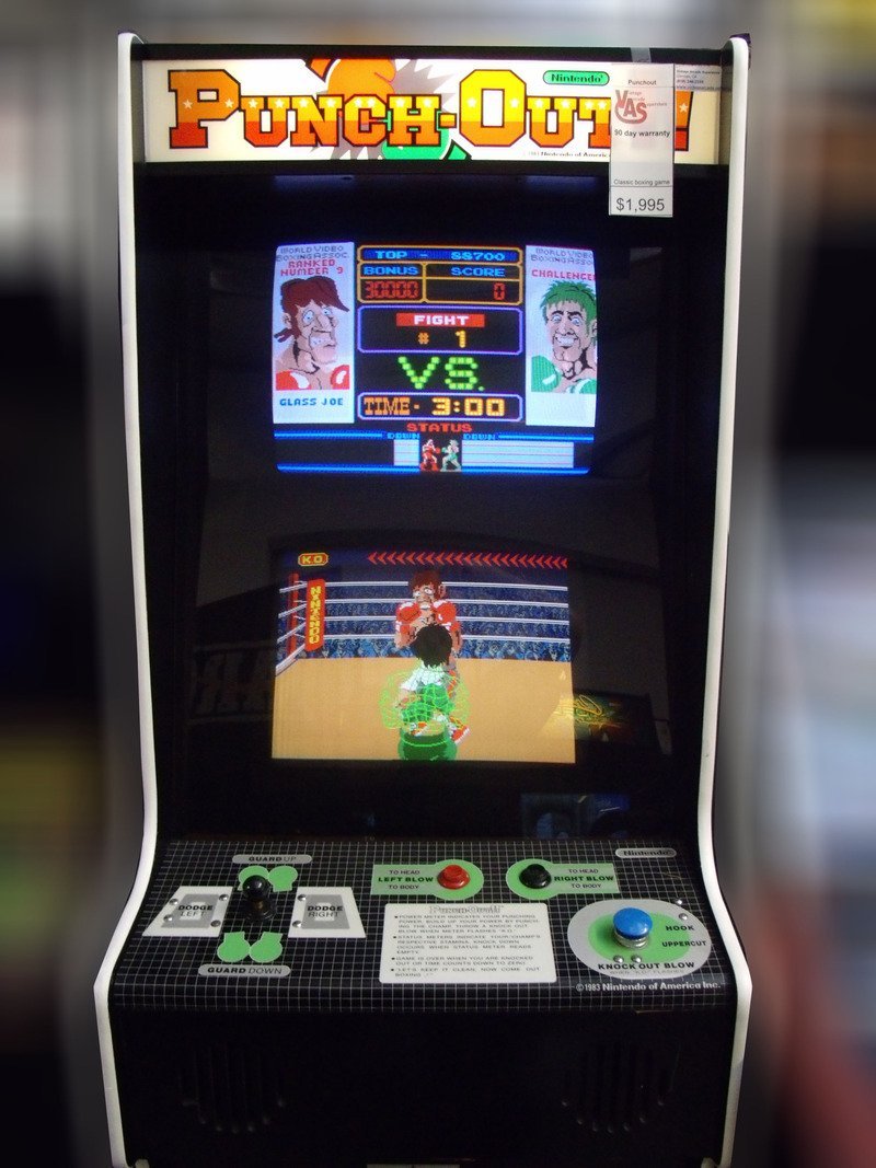 Was the arcade version of Punch-Out! a vertical or horizontal monitor ...