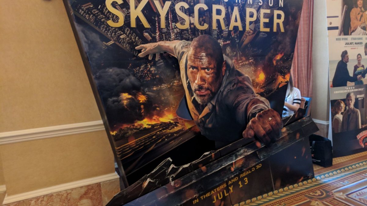 Skyscraper Movie 2018 Poster