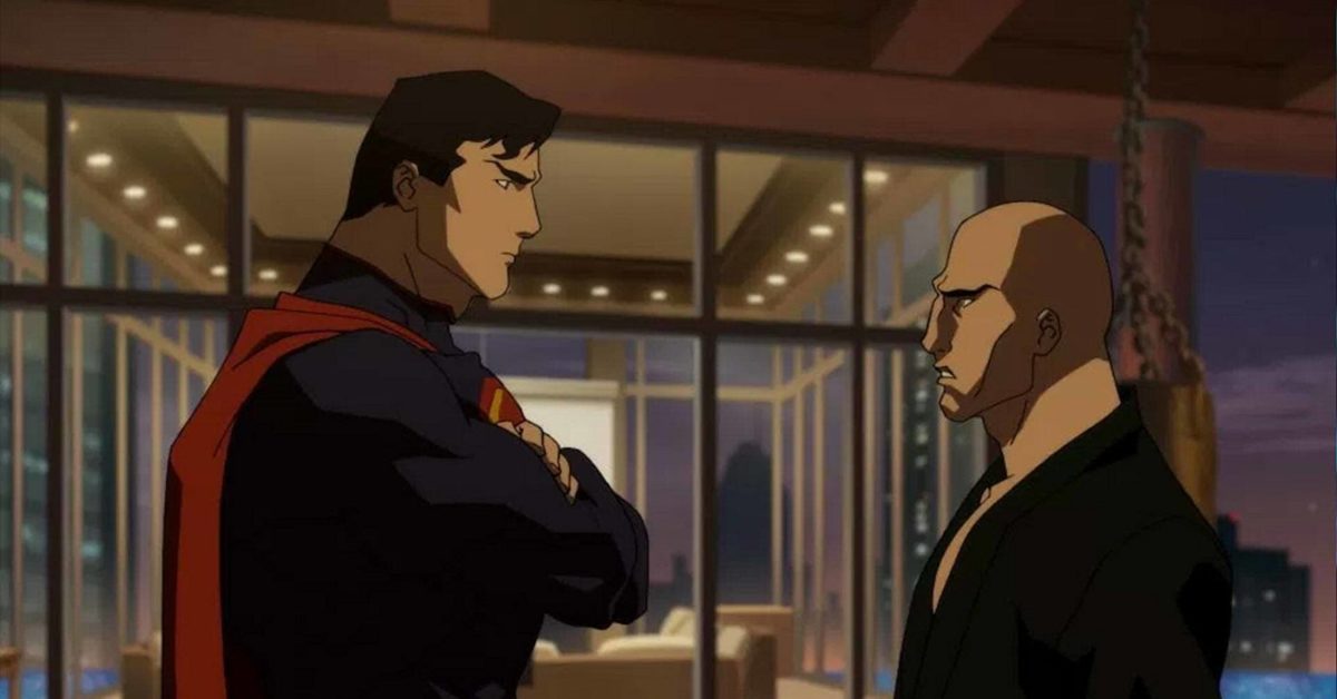 First Look at the Death of Superman Animated Movie Trailer