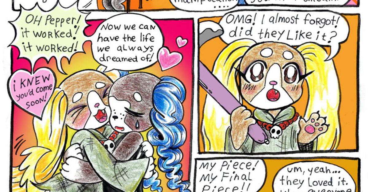 Look Inside Ivy Atoms's 'Pinky & Pepper Forever', Debuting at TCAF 2018