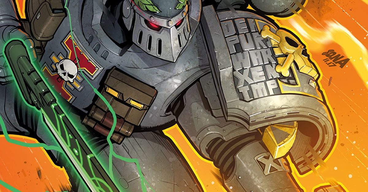 Warhammer 40k Deathwatch #1 Advance Review: Big Bland Turtle Men