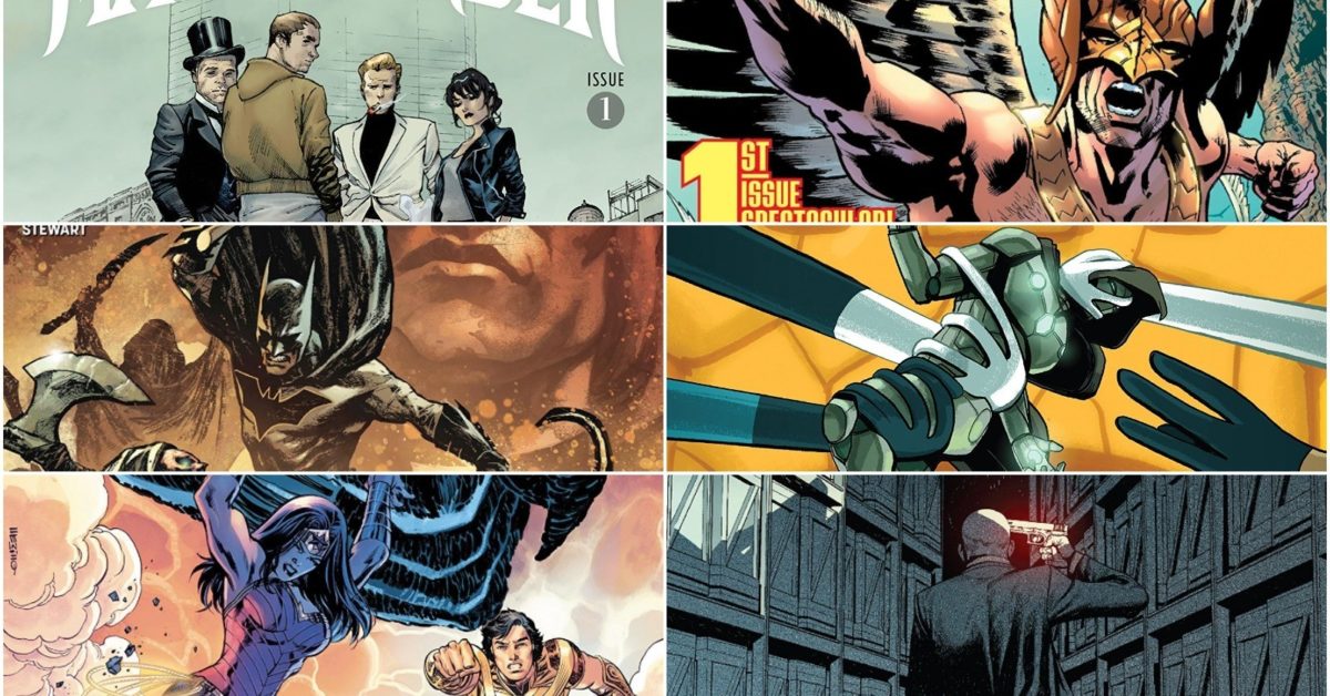 Top and Bottom 5 Comics for June 13th, 2018: Hawkman Lives