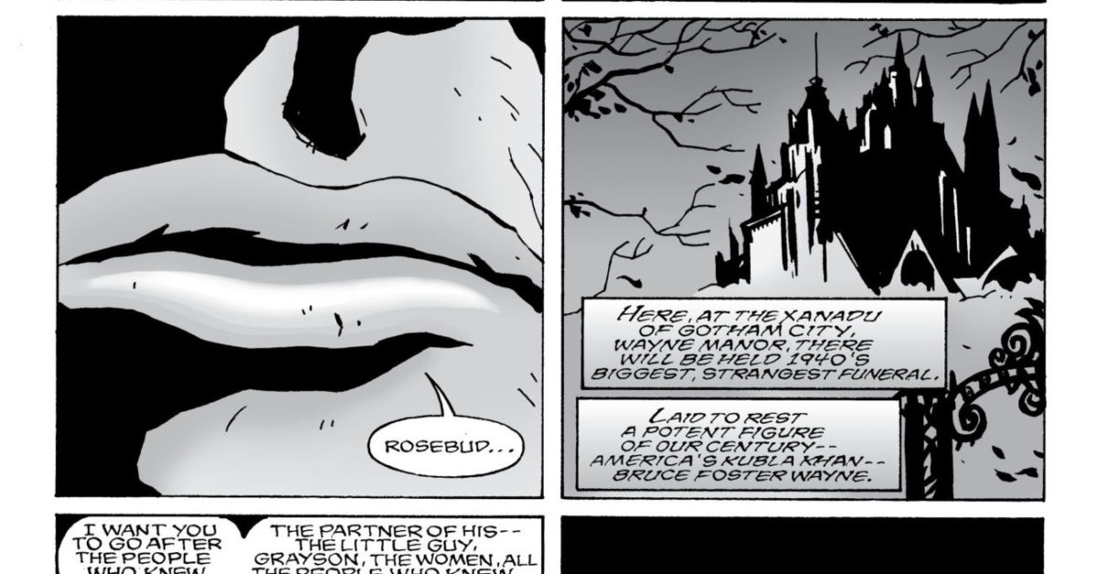 DC Comics Reprints Bendis's First Batman Story from 2000 in Pearl #1