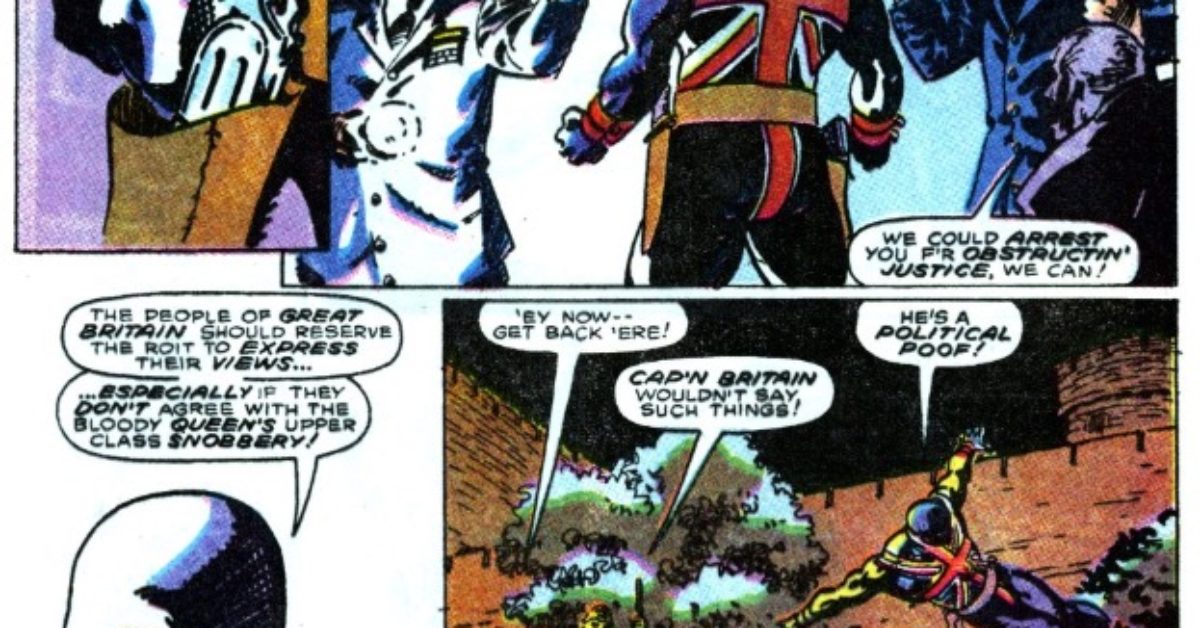 The Time Union Jack Resisted Margaret Thatcher in Marvel Comics Presents