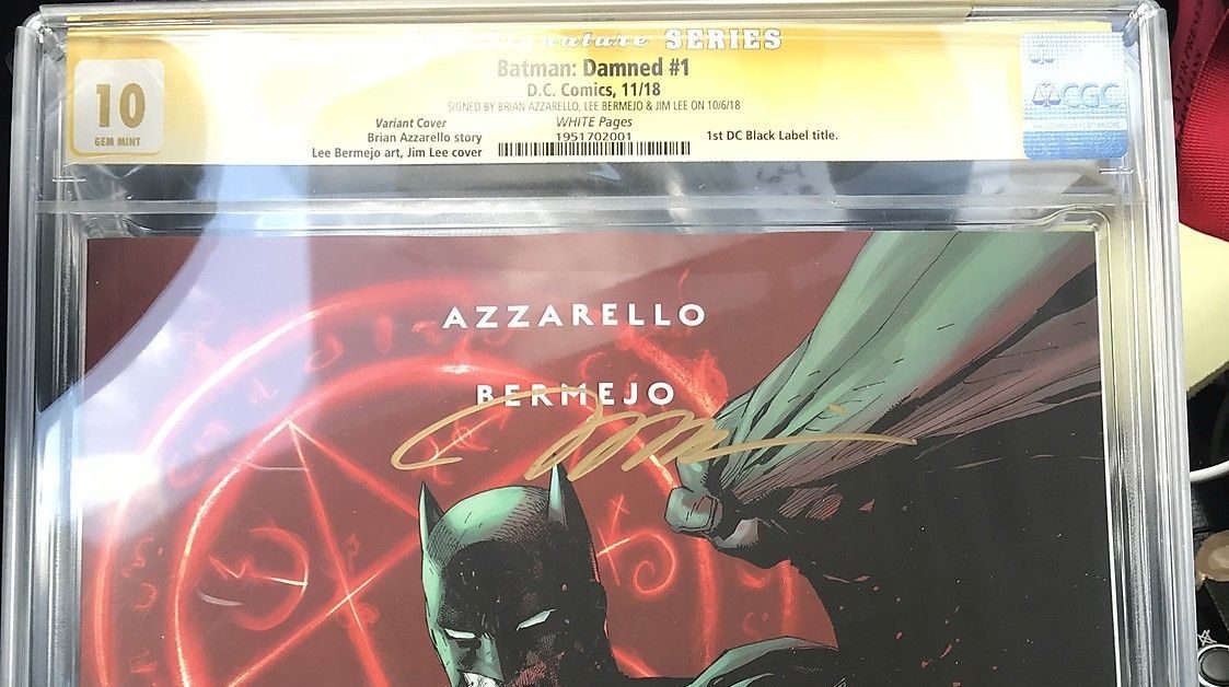 Batman Damned Now Sells For $2500 on eBay