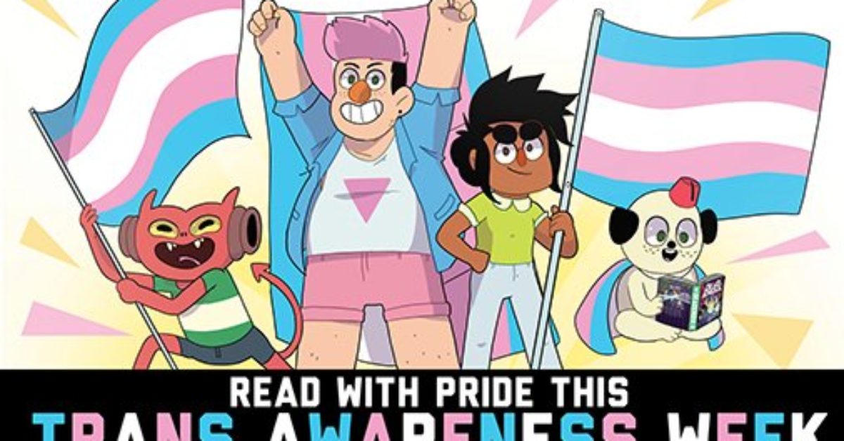 Win a Trans Awareness Week Poster From Hamish Steele