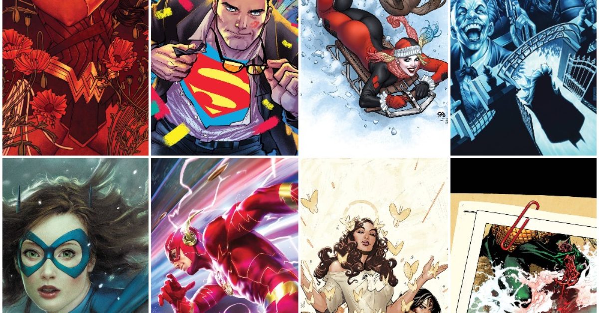 13 Revealed DC Comics Covers for December and January from Mark Brooks ...