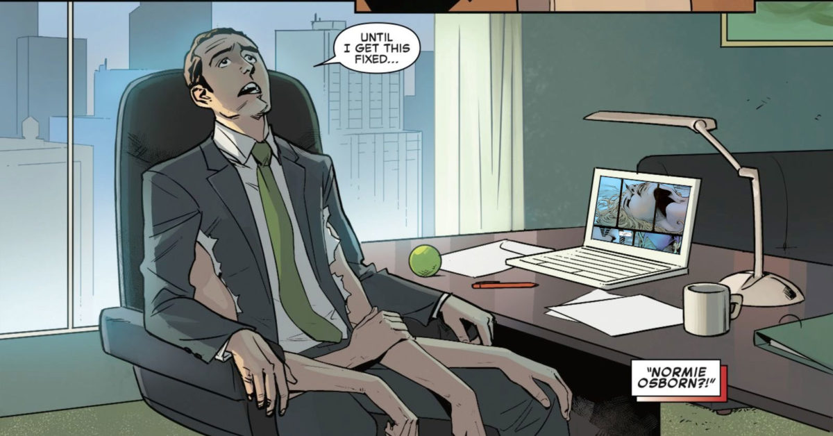 Normie Osborn Has a Little Problem in Next Week's Spider-Girls #2