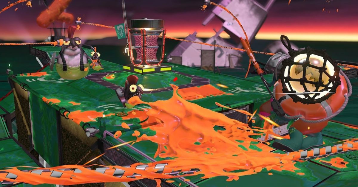 Nintendo Adds The Last Salmon Run Map and Weapons to Splatoon 2