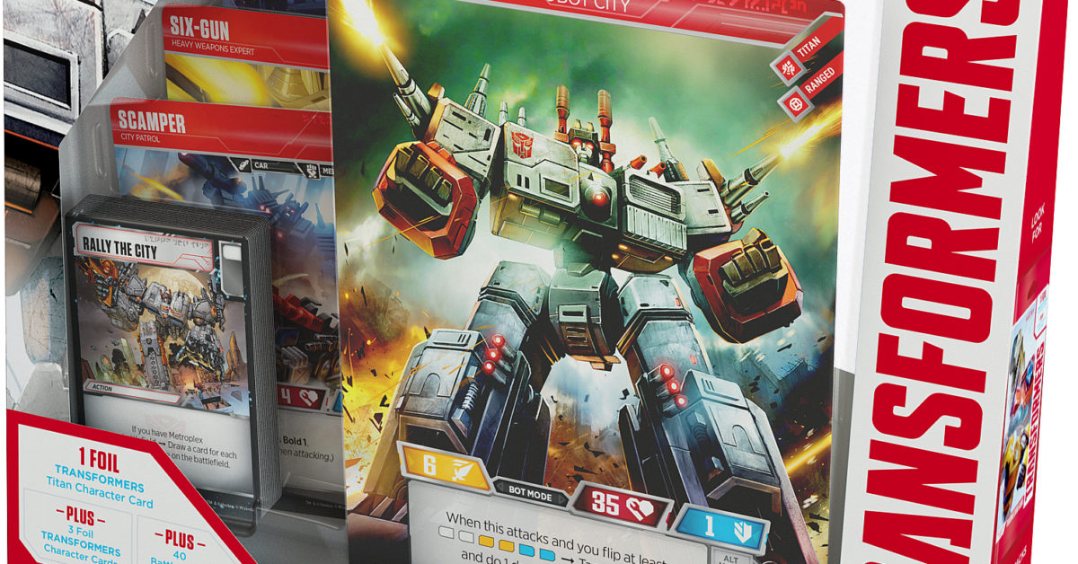 Transformers TCG Gates a New Addition With the Metroplex Deck