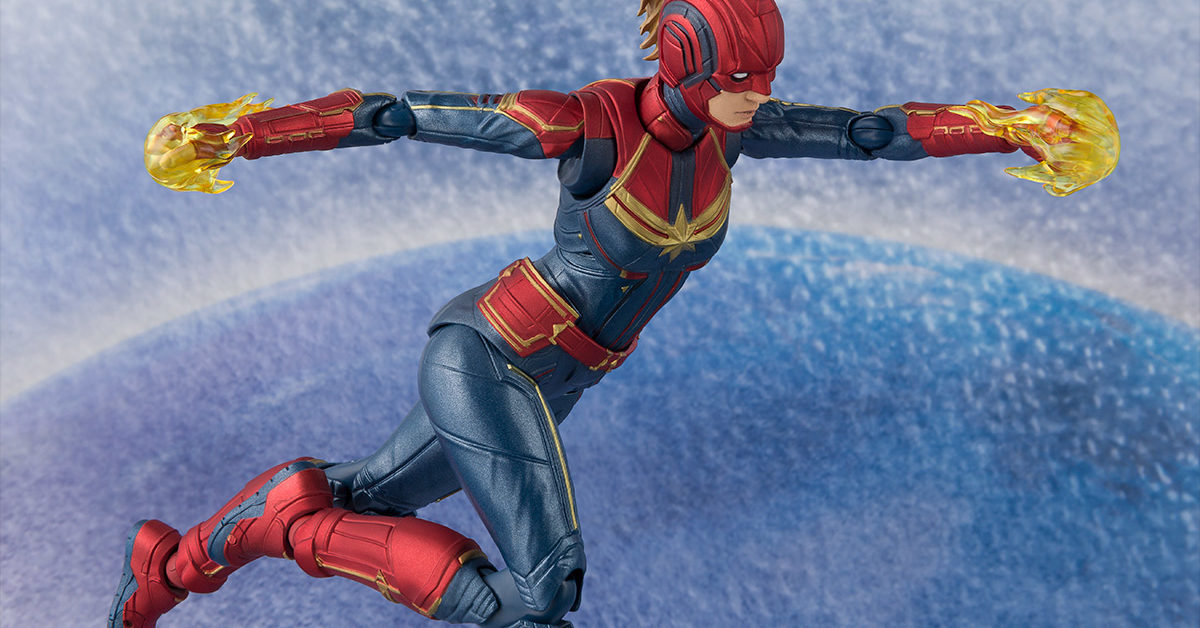 Captain Marvel Gets a S.H. Figuarts Release in March