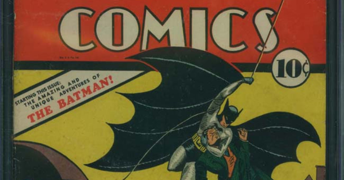 Detective Comics 27 At Cgc 2 5 Sells For 410 000