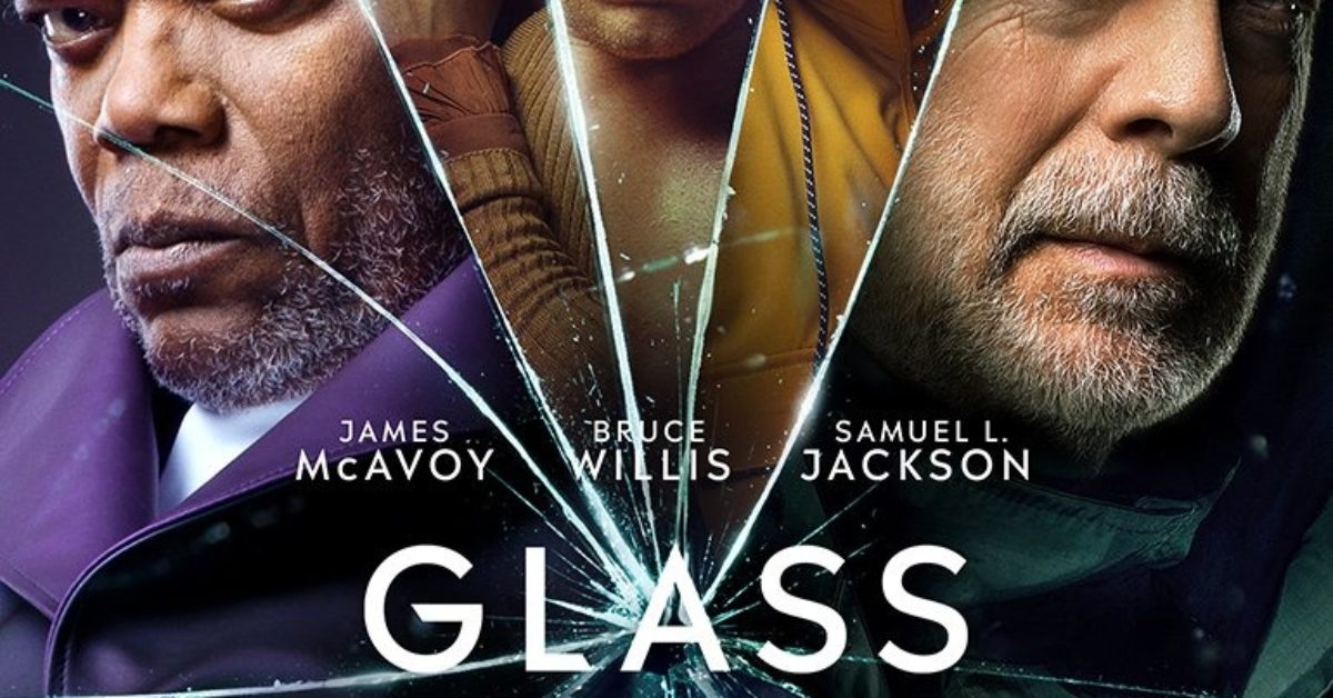 3 Character Posters and 1 Theatrical Poster for Glass