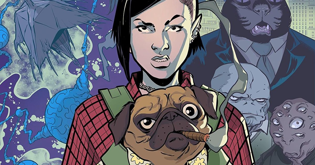 Grumble #1 Review: Aliens, Demons, and Talking Dogs, oh My!