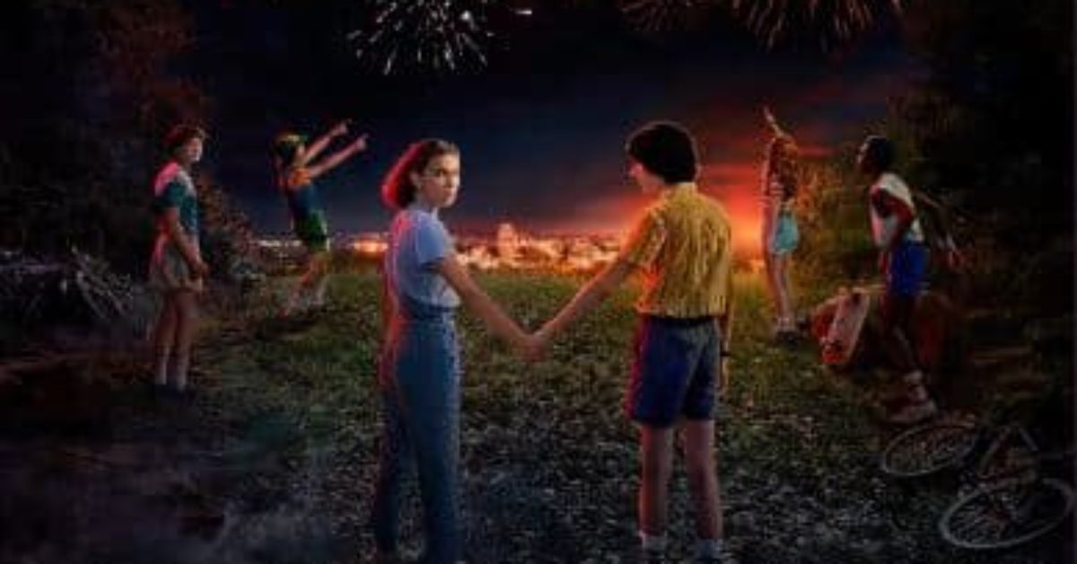 Stranger Things 3: July 4th - "When Blue and Yellow Meet In The West"