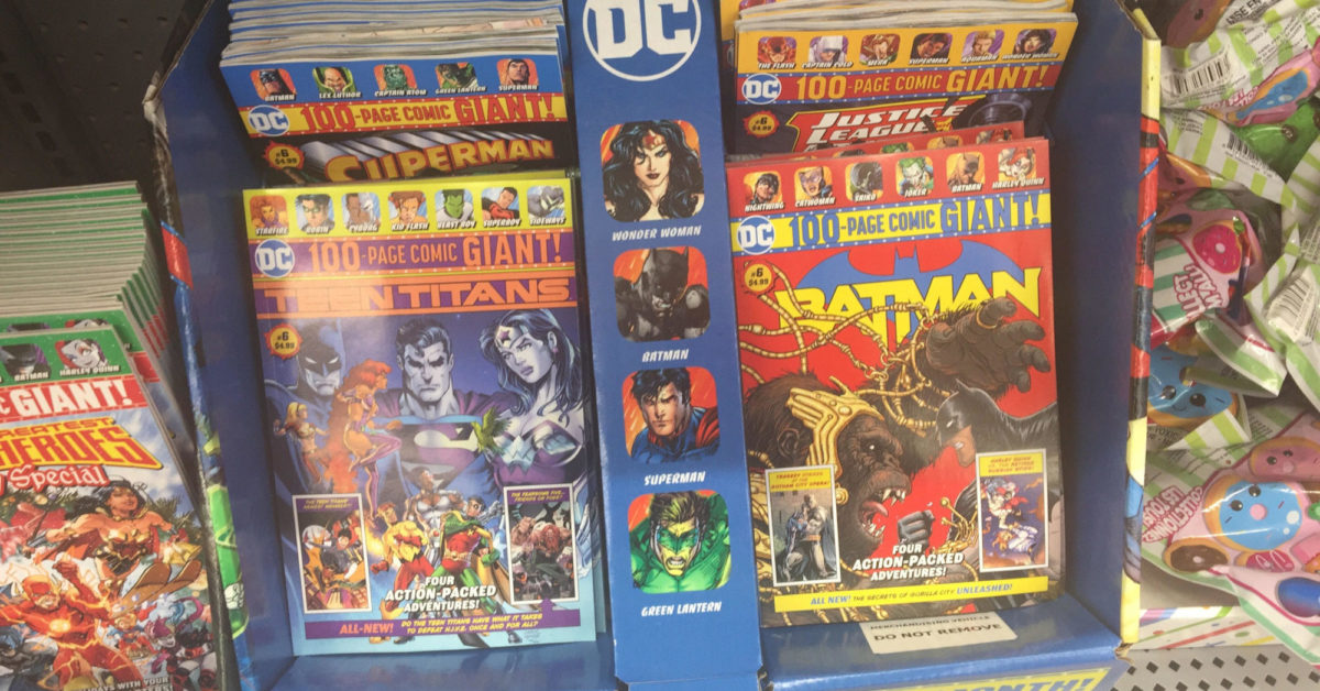 Sixth Issues of DC Giant Size 100-Page Walmart Comics Hit The Shelves ...