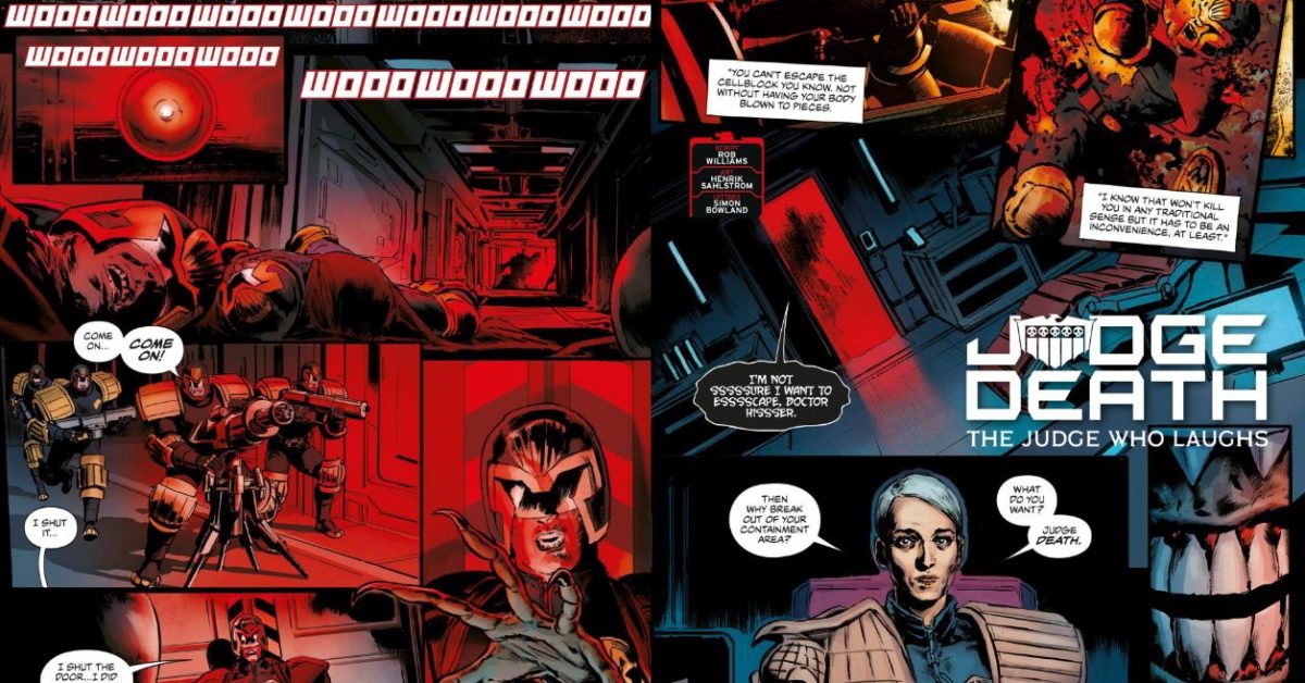 Exclusive Preview Of 2000AD's Not-Free Comic Book Day Villains Takeover ...