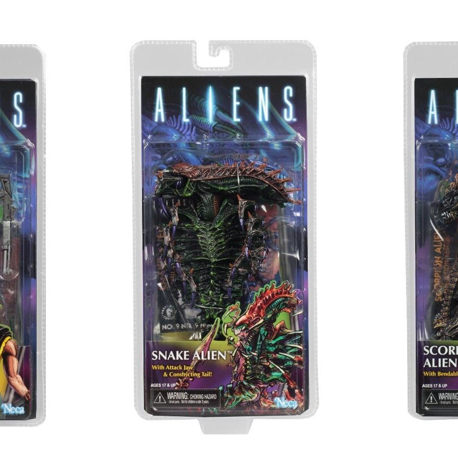Neca Toys Aliens Series 13 Sgt Apone Snake Alien NECA Scorpion Snake