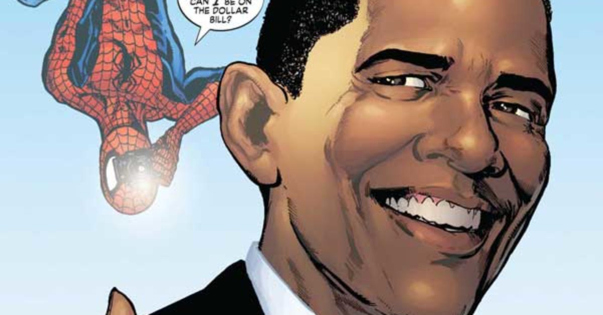 Ten Years Ago Today - Marvel Put President Obama in a Spider-Man Comic