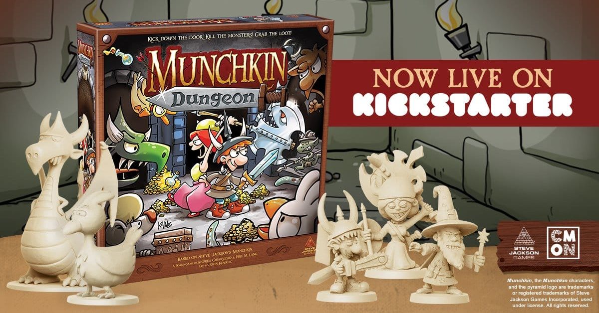 Munchkin Gets the Tabeltop Treatment with New Kickstarter Campaign