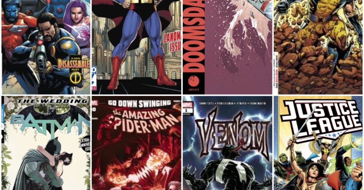 The Top 500 Comics Ordered in 2018 By Comic Stores