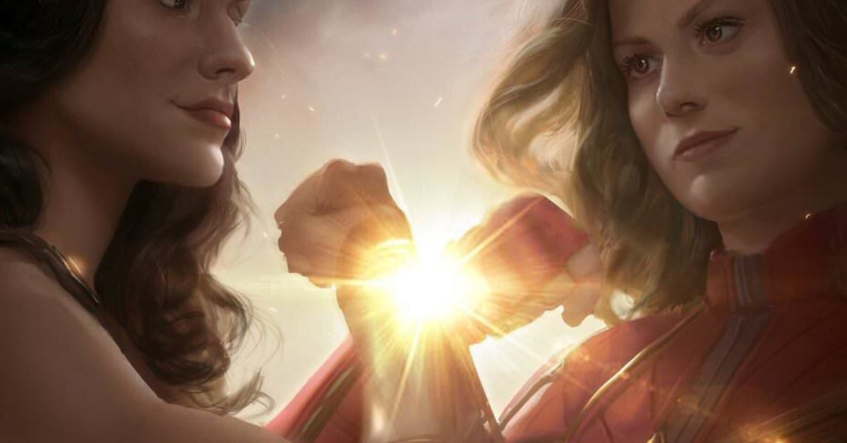 Gail Simone Wants Wonder Woman-Captain Marvel Crossover, SOMEONE MAKE ...