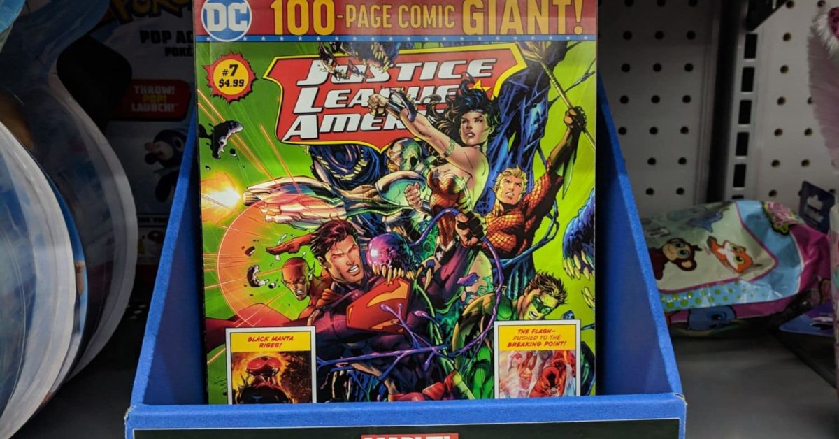 DC Comics to End Their Exclusive Walmart 100-Page Giant Comics Line