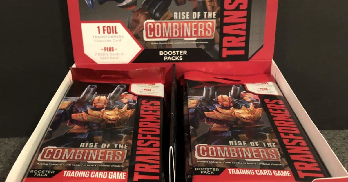 Transformers TCG Rise of the Combiners Hits Stores Today! Open a Box ...