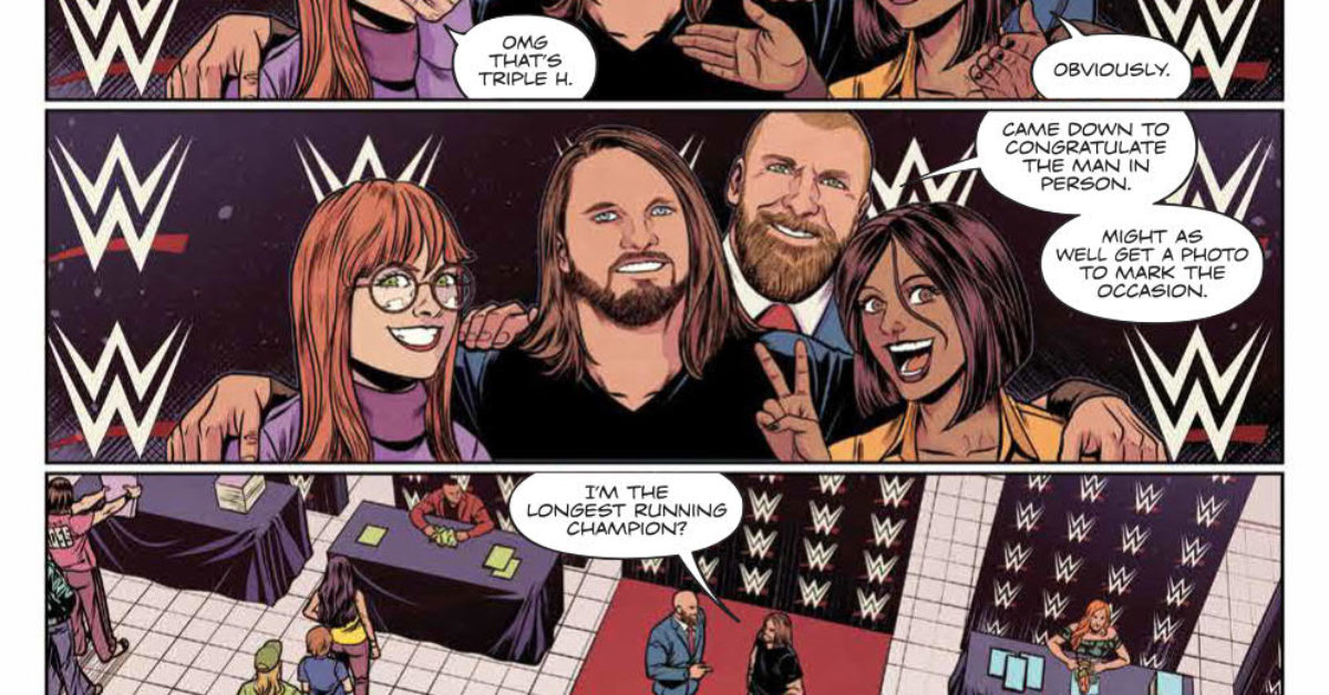 Even in Their Comic Book, WWE is Worried About Talent Leaving for AEW