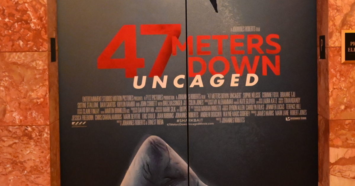New '47 Meters Down: Uncaged' Poster Takes a Bite Out of CinemaCon