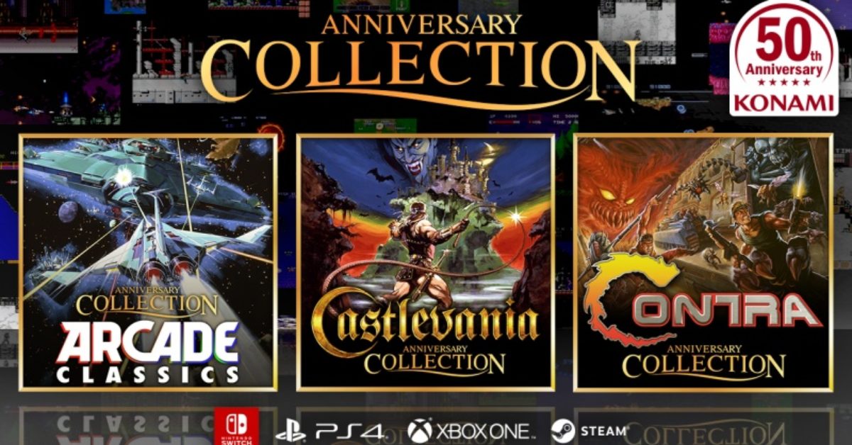 Konami Releasing Several Classic Editions for 50th Anniversary