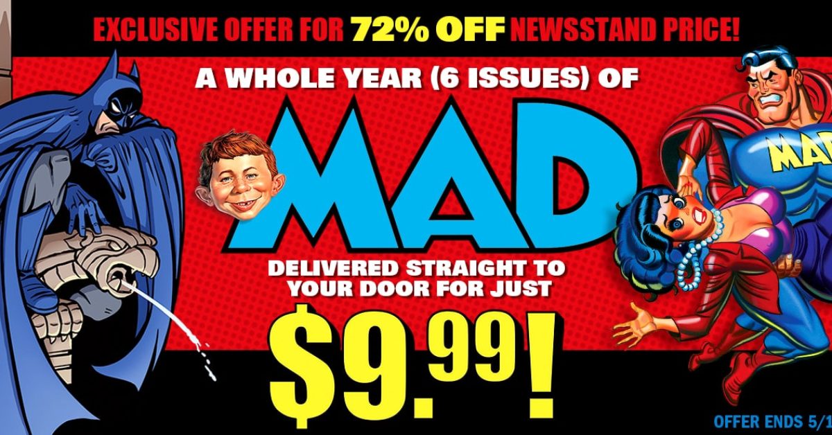 DC Comics to Run Mad Magazine Parodies Of Themselves Tomorrow