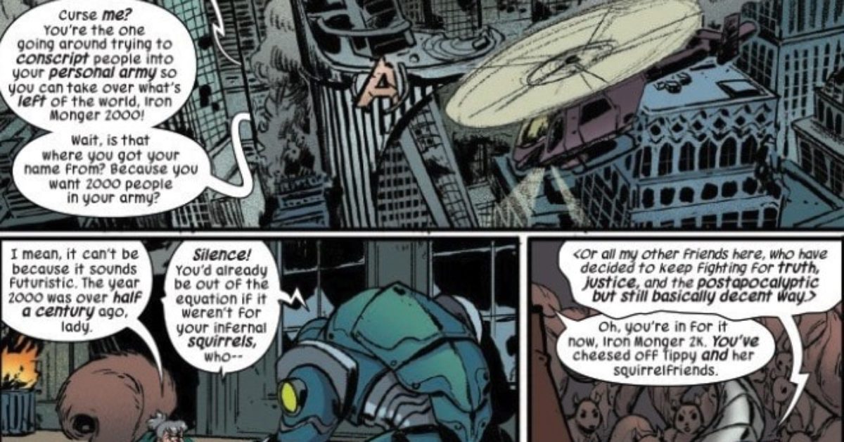 Superman's Motto Gets a Post-Apocalyptic Squirrelese Reboot in ...