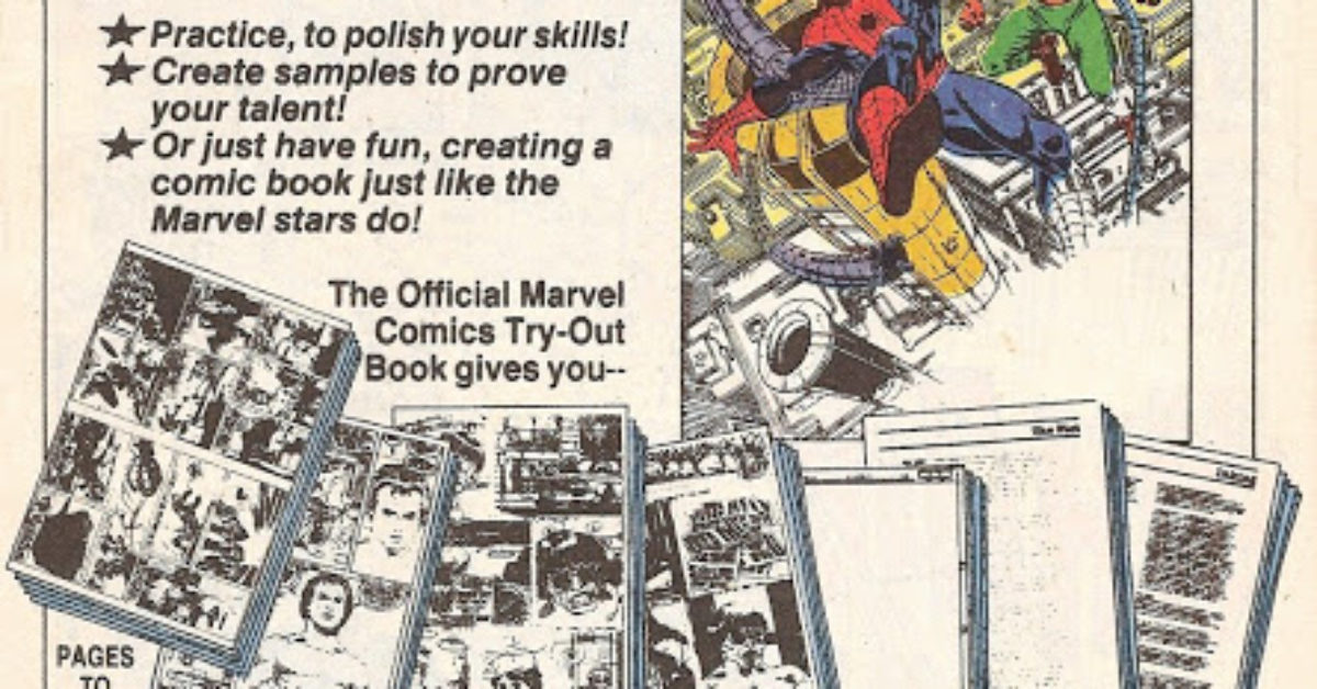 Marvel Comics Launches Their Illustrator's Sketchbook