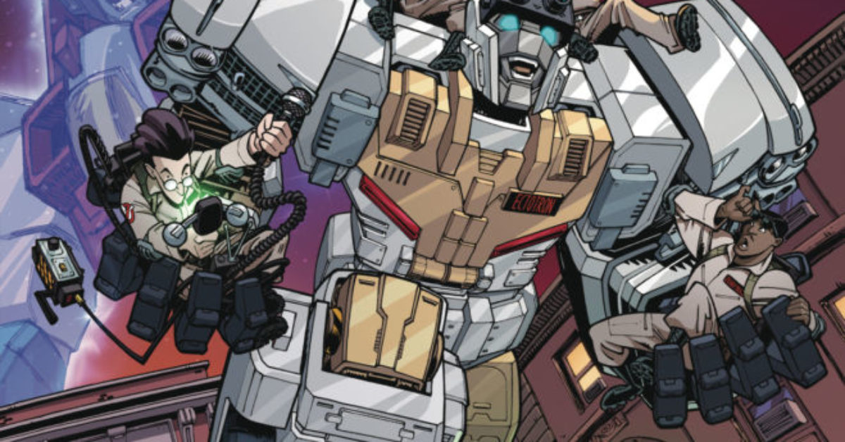 Transformers/Ghostbusters Crossover in IDW Full June 2019 Solicits