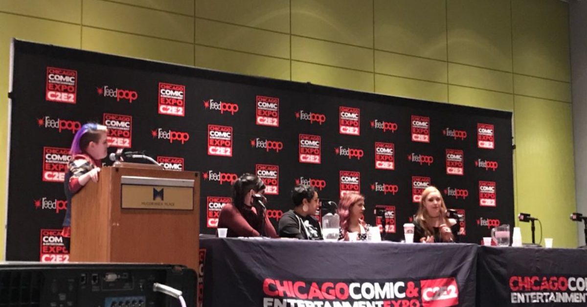 "Don't Be Afraid to Be Yourself" - The Women of Marvel Panel at C2E2
