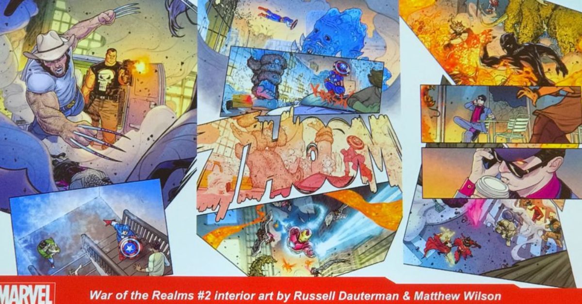 Marvel Unveils Tons of Interior Art from War of the Realms and Assorted ...