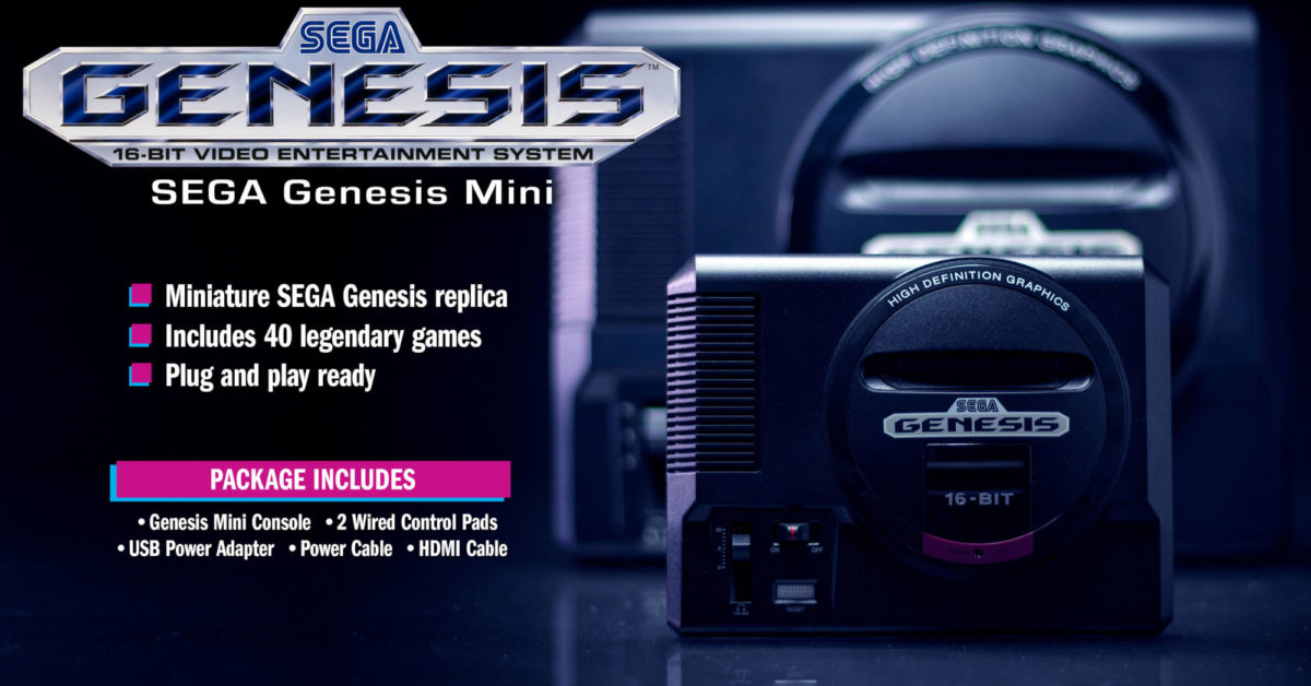 The Sega Genesis Mini Release Lineup has been Revealed