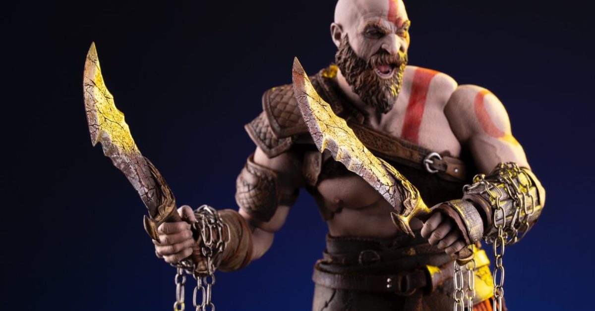 God of War Bad@$$ Kratos Gets a 1/6th Scale Figure From Mondo