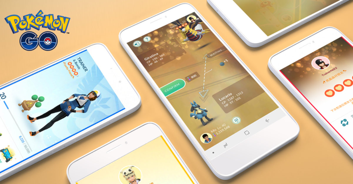 Pokémon Go is Adding Avatar Poses and Lucky Friends