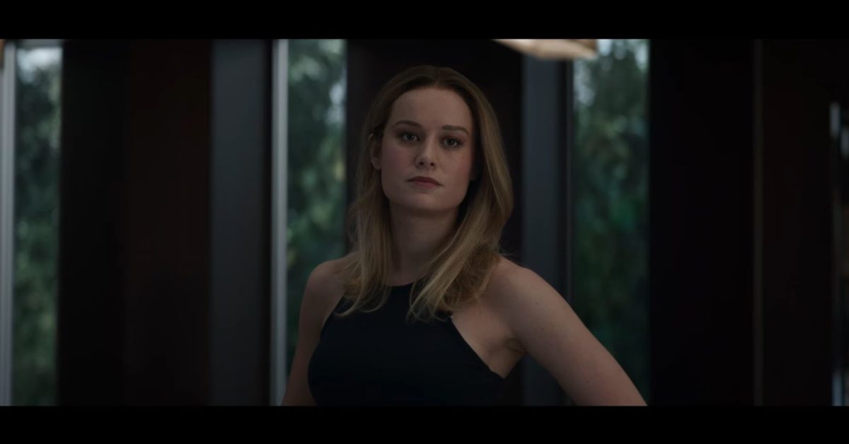 So About Captain Marvel's Makeup in 'Avengers: Endgame'....