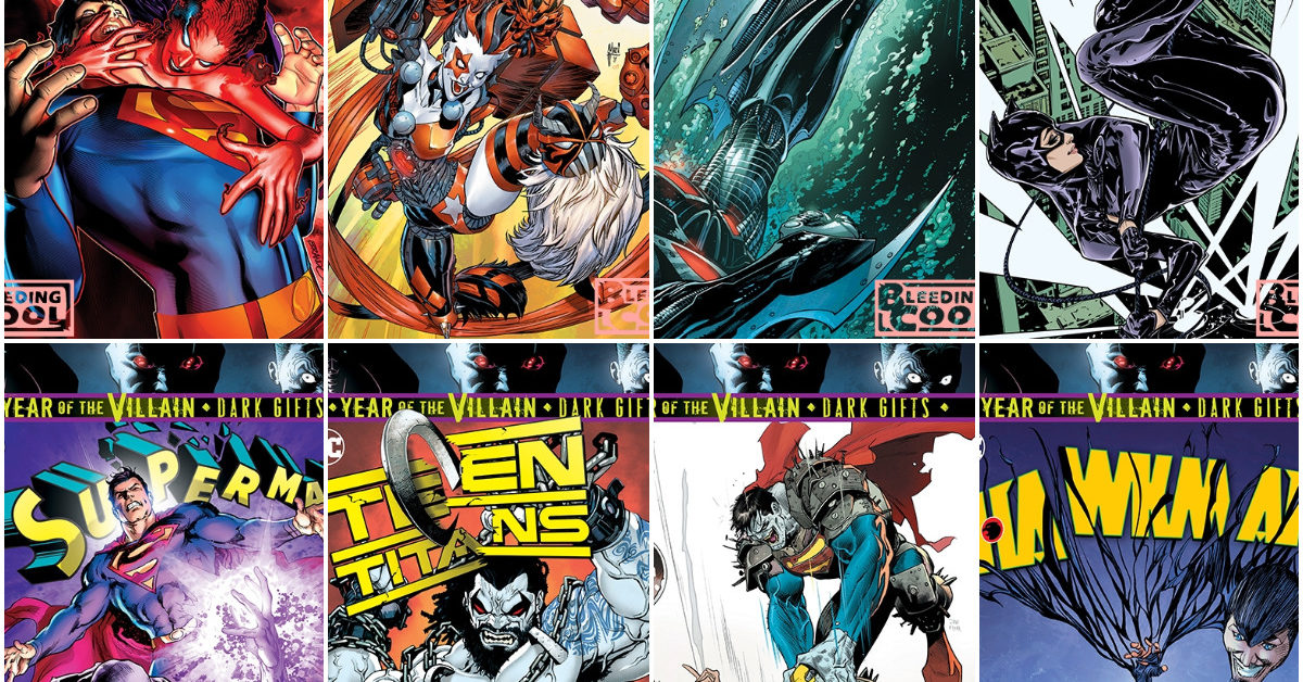 SCOOP: All Of DC Comics' Year Of The Villain 'Battle-Damaged' Logo ...