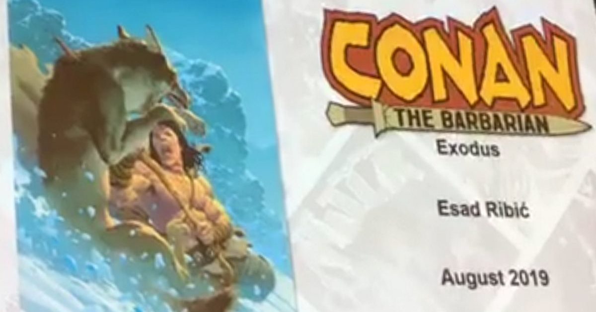 Esad Ribic Writes and Draws Conan: Exodus in August