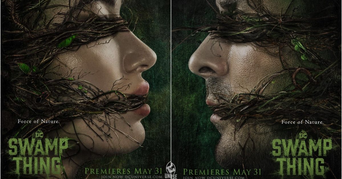 'Swamp Thing' Character Posters Highlight Alec Holland, Abby Arcane