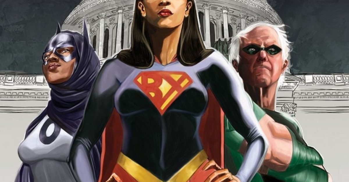 New Printing of AOC Comic Takes on DC Comics Directly, Raises Money For ...
