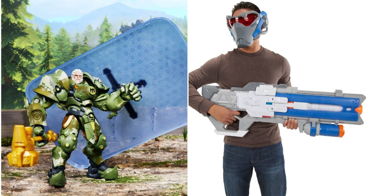 Overwatch SDCC Exclusive Reinhardt Figure and New Soldier 76 Nerf ...