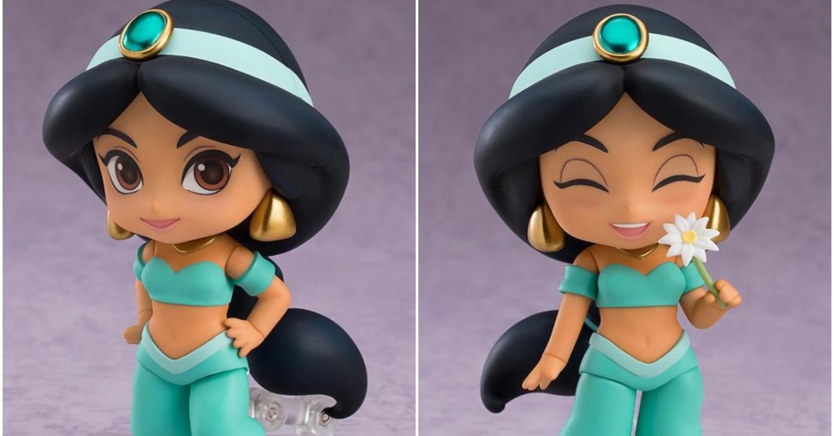 Aladdin Heroine Princess Jasmine Disney Nendoroid Figure Up For Order