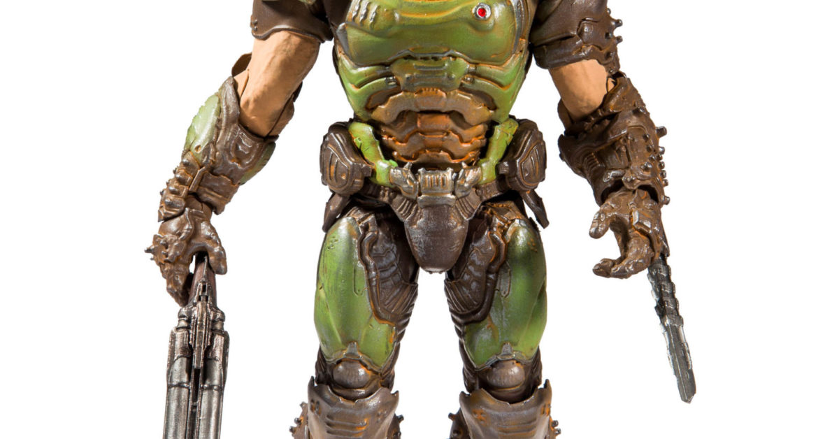 Doom Slayer Figure Fully Revealed by McFarlane Toys